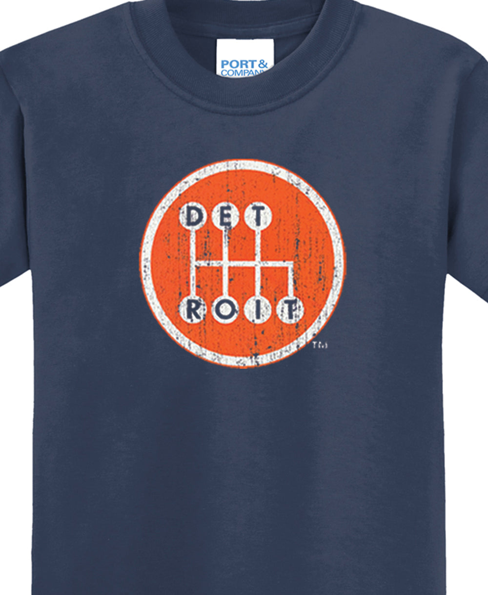 Youth Shifter Navy Shirt – Made In Detroit
