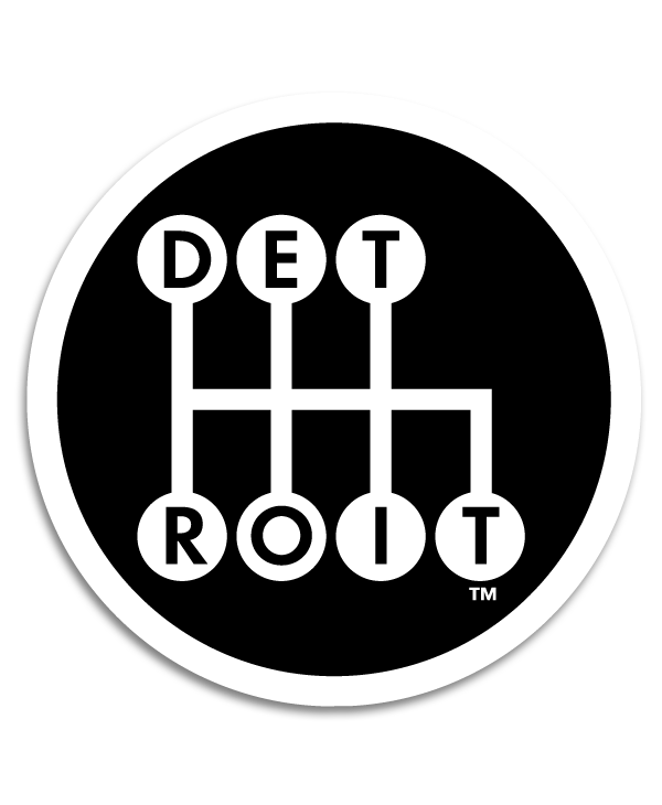 Shifter 4" Stickers – Made In Detroit