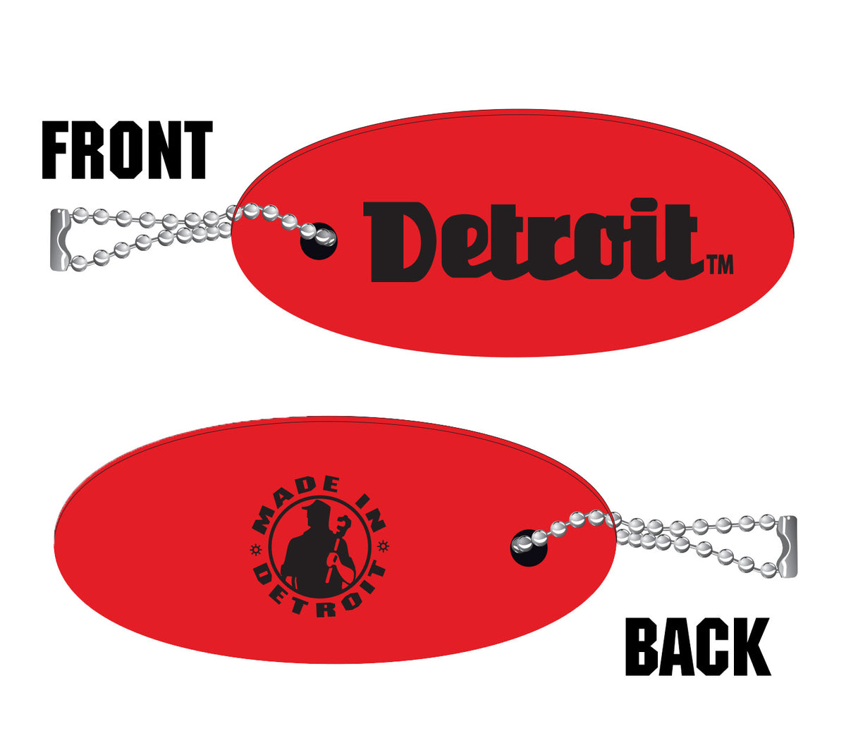 Key Chains / Openers / Pins – Made In Detroit